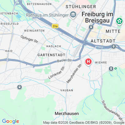 Hertz Freiburg Lorracher Str