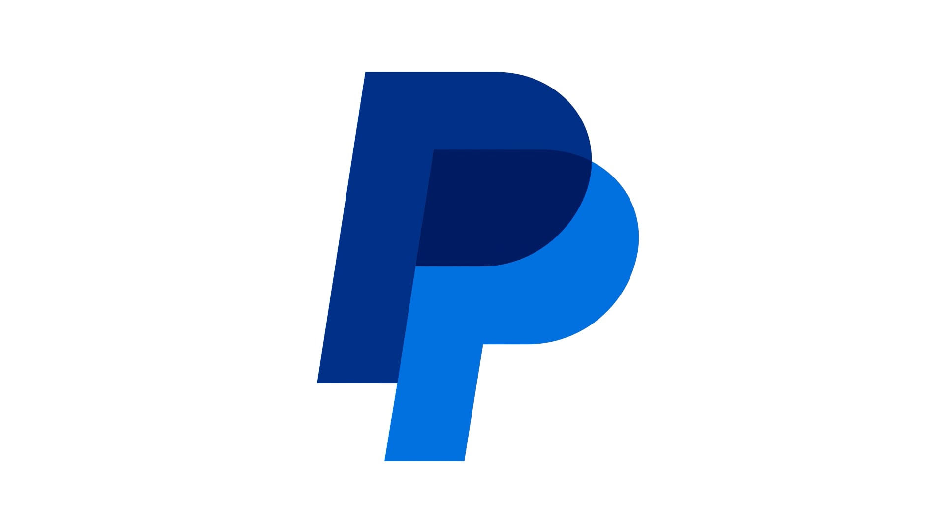 Black Paypal Logo