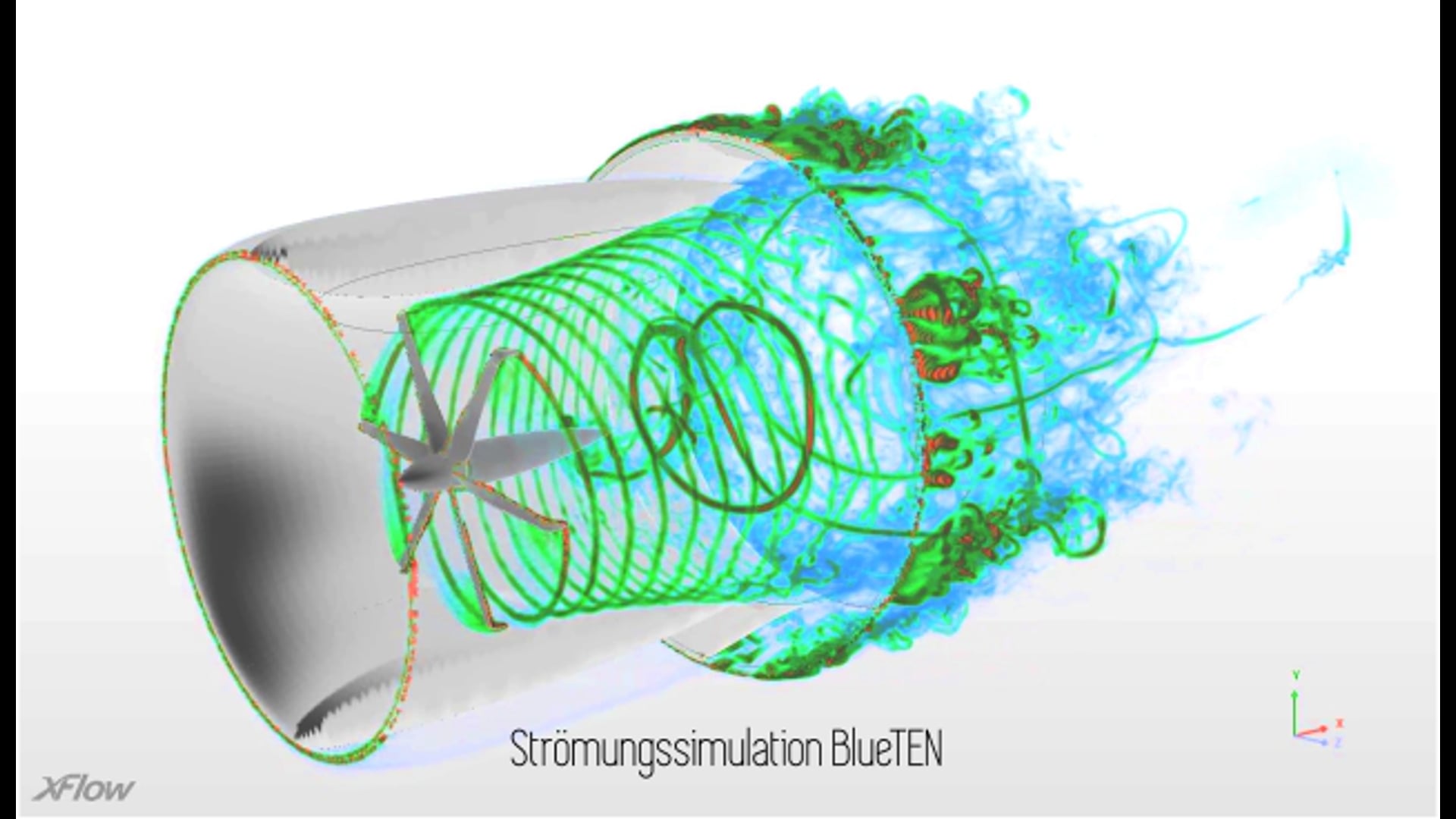 BLUE POWER auf GREEN ROCKET