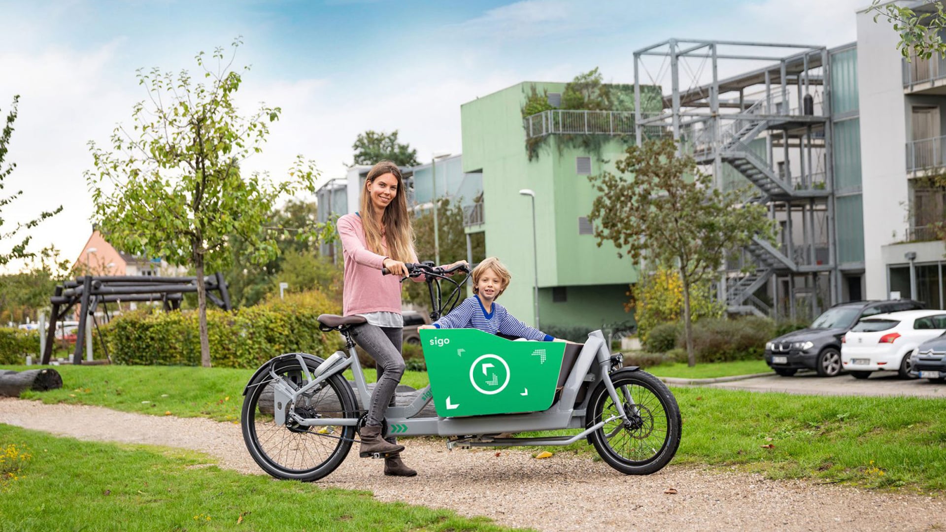 sigo E-Lastenrad Sharing | GREEN ROCKET Investmentchance