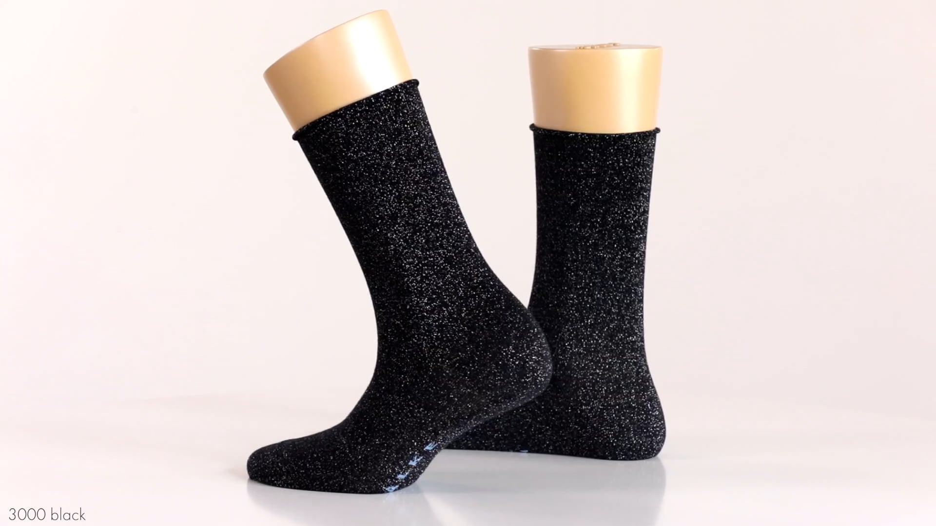 Shiny Women Socks (Black)
