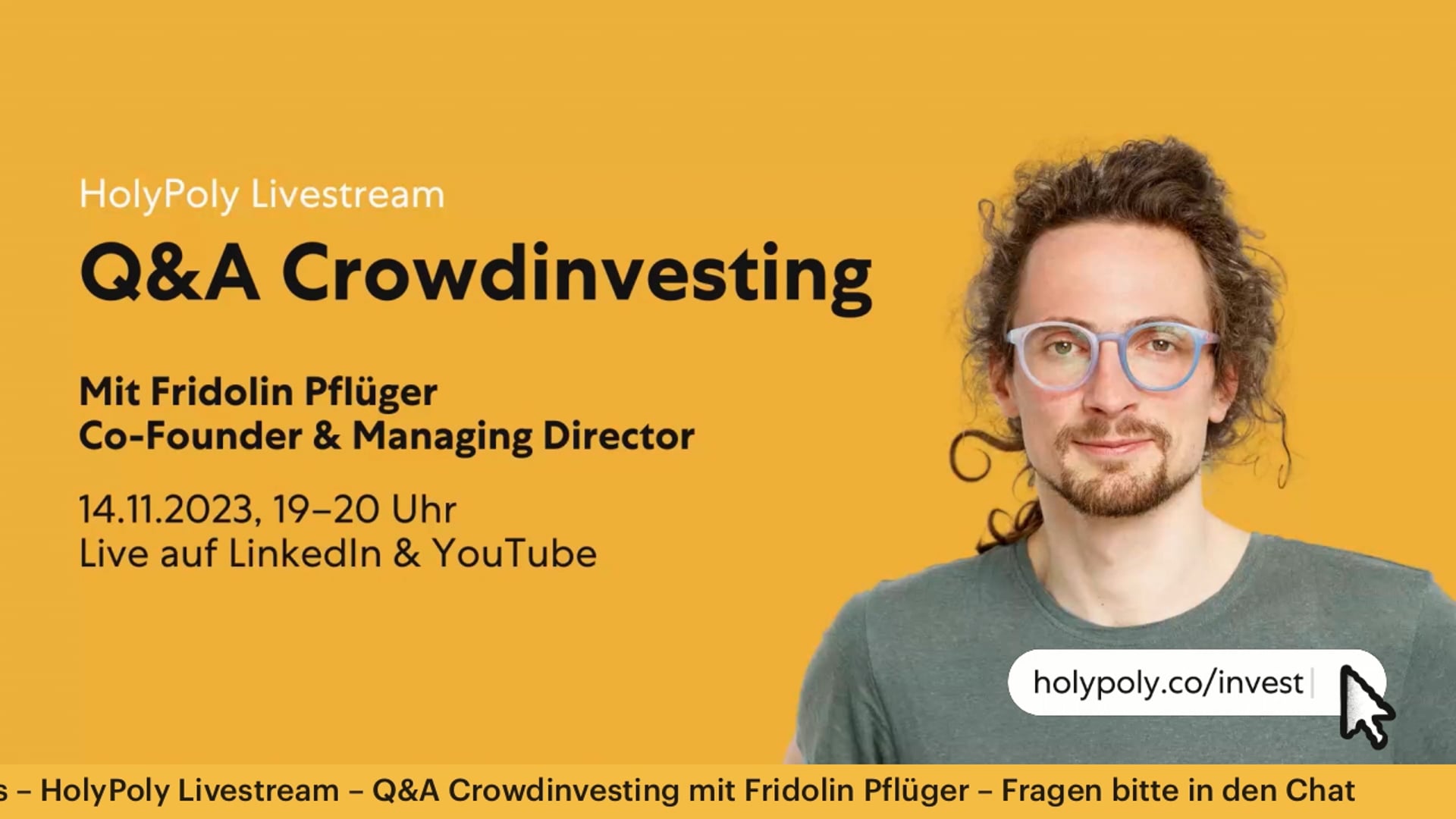 HolyPoly im Livestream | ROCKETS Investments