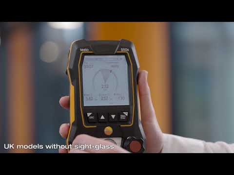 testo 550s Smart Kit – Smart digital manifold with wireless clamp ...