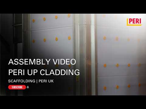 Sistema de fecho de andaimes PERI UP Cladding