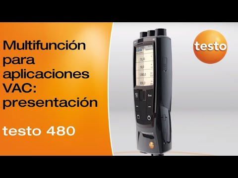 testo 480 - Medidor multifunción