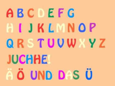 German Alphabet Chart
